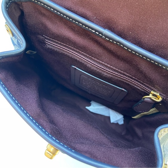 Coach | Bags | Coach Heritage Pack In Signature Chambray C43 | Poshmark